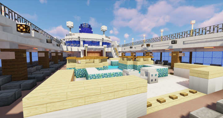 Fathom Adonia [1.25:1 Scale - Replica - FIRST EVER - Full Interior! - 1.13.1] Minecraft Map