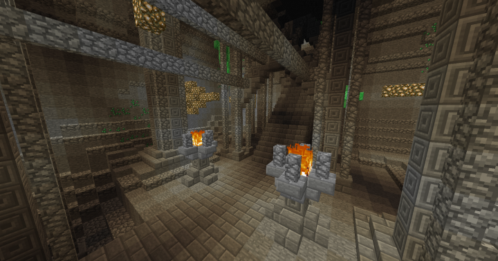 Silverfish Caverns Minecraft Map