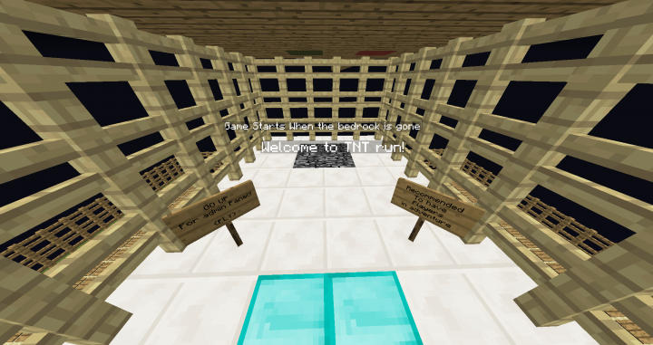 (VANILLA) TNT Run Map With Reset! NO PLUGINS REQUIRED Minecraft Map