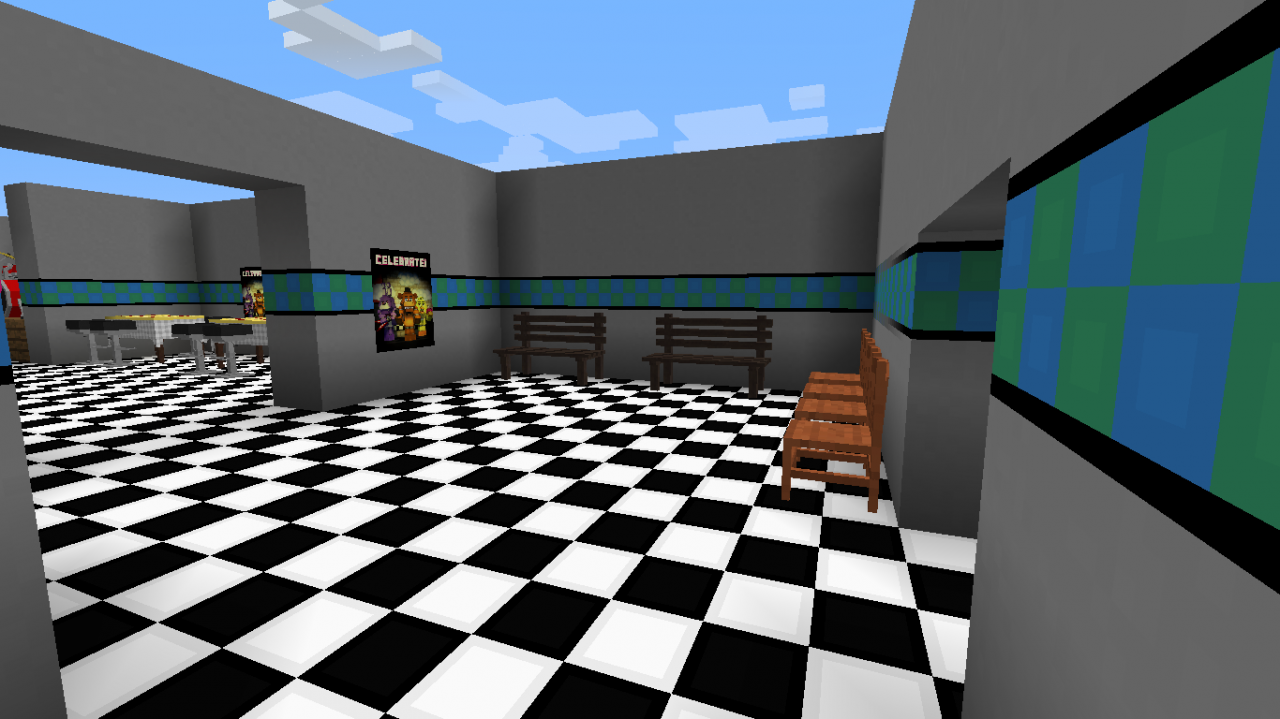 fnaf 2 map base Minecraft Map