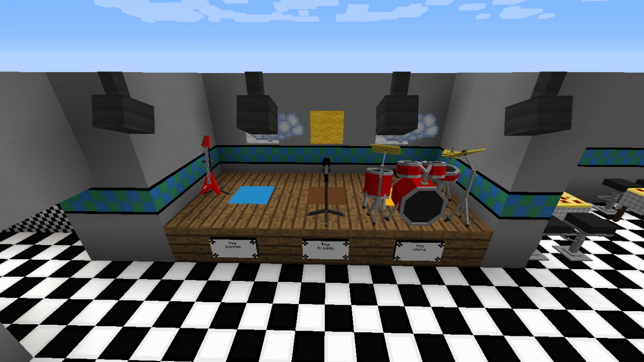 fnaf 2 map base Minecraft Map