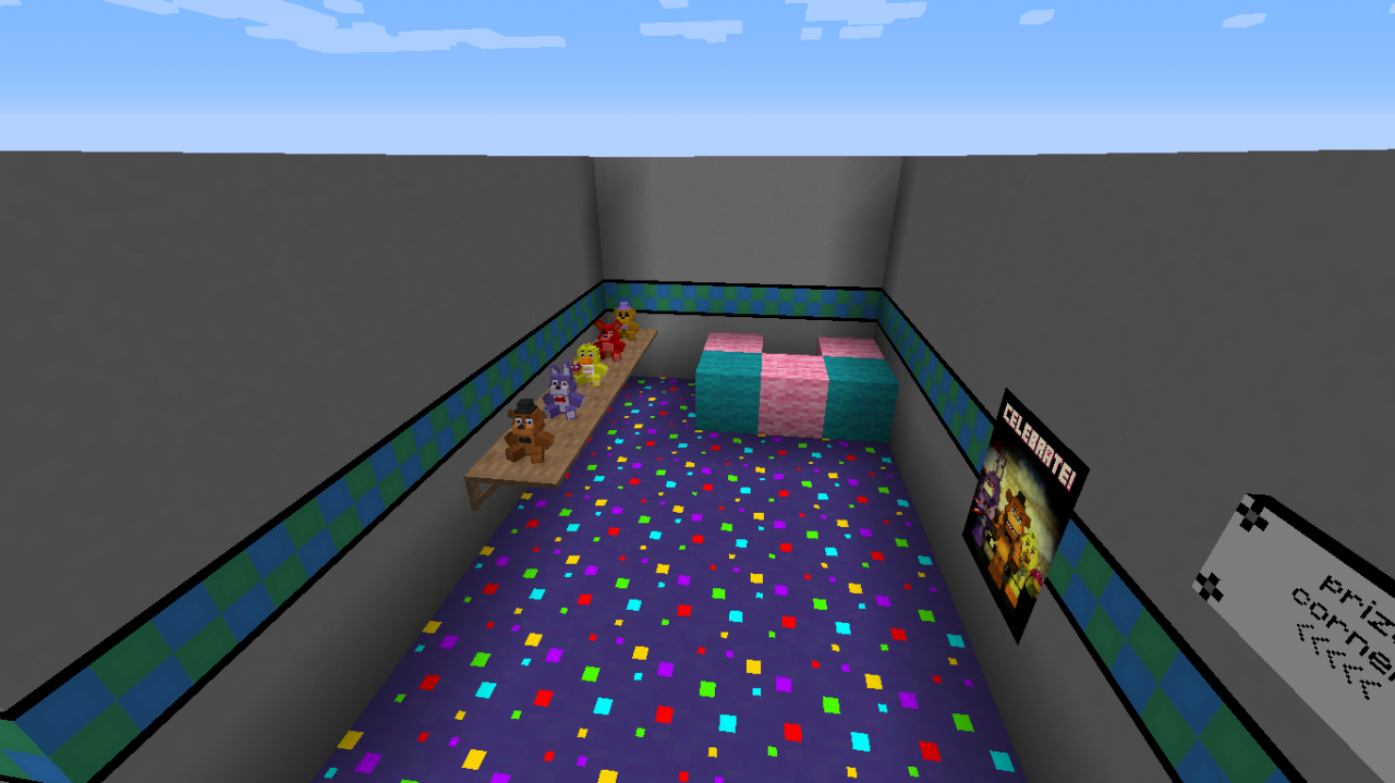 fnaf 2 map base Minecraft Map