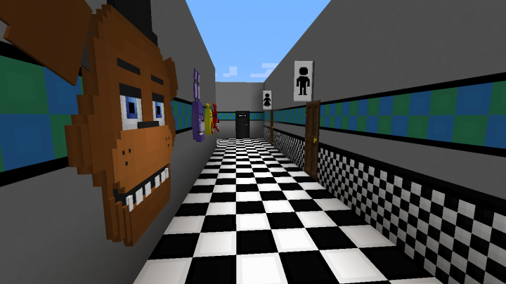 fnaf 2 map base Minecraft Map