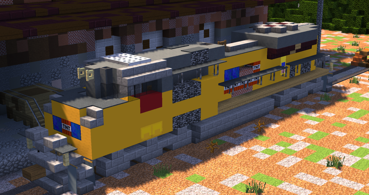 1:5:1 Union Pacific EMD SD70ACe Minecraft Map