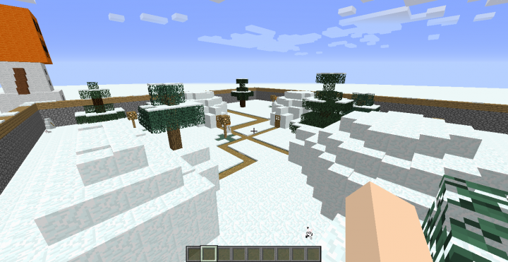 Snow Golem Village Minecraft Map