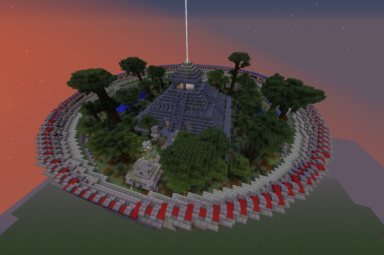 KOTH small jungle map Minecraft Map