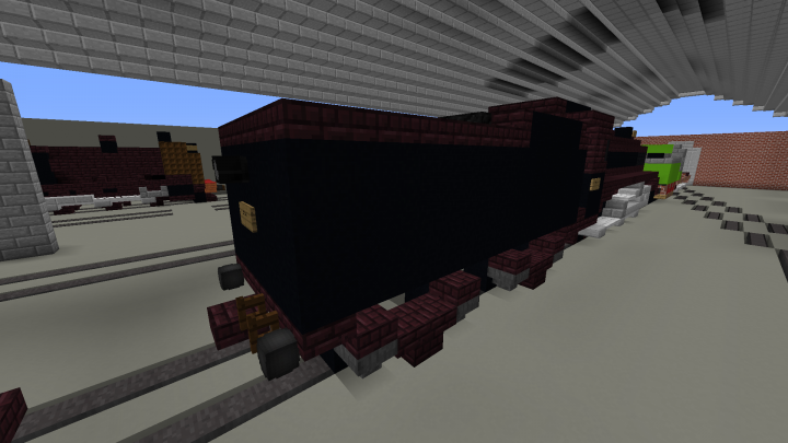 VR A2 class Steam train Minecraft Map