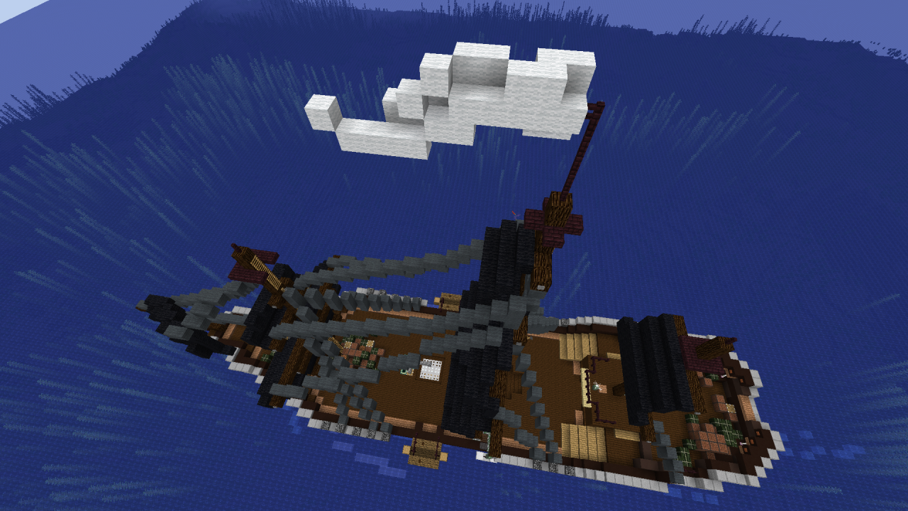 Medieval Ship Minecraft Map