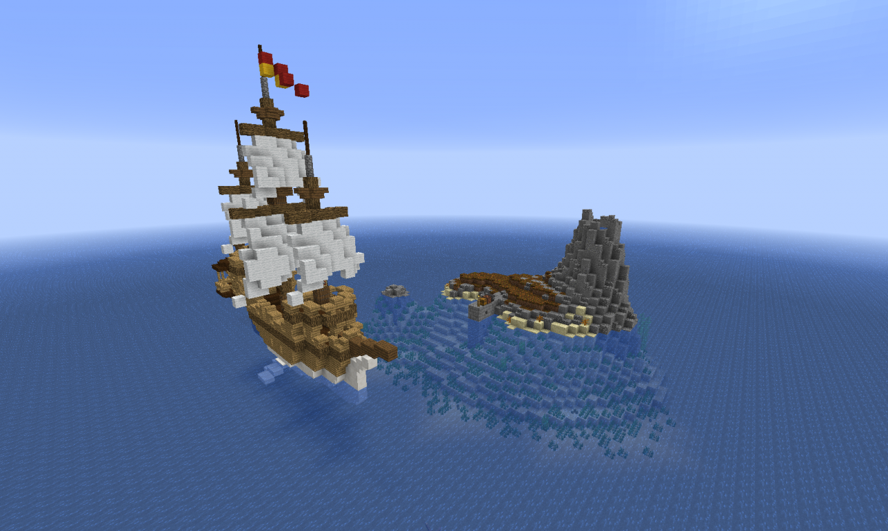 Treasure Island Minecraft Map