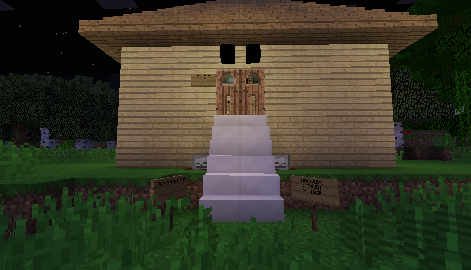 Hacker's House [READ DESCRIPTION FIRST!!!] [1.12.2 Minecraft Map