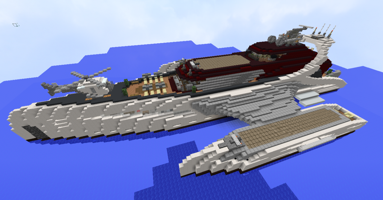 'XPedition' Superyacht Minecraft Map