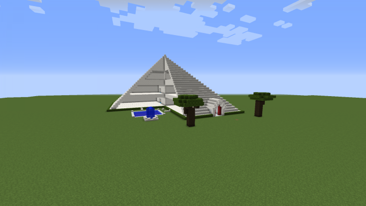 Modern Pyramid House! Minecraft Map