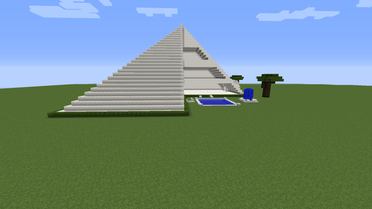 Modern Pyramid House! Minecraft Map