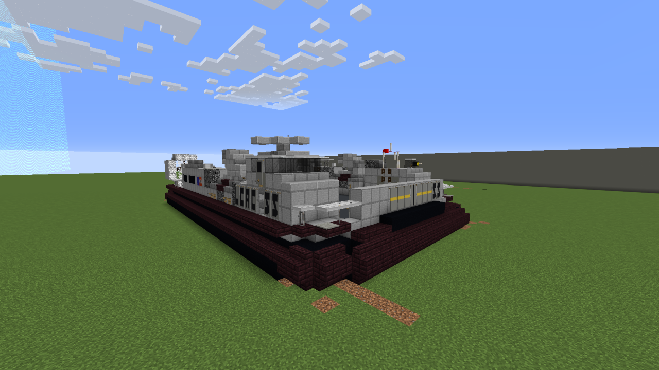 LCAC transport hovercraft Minecraft Map