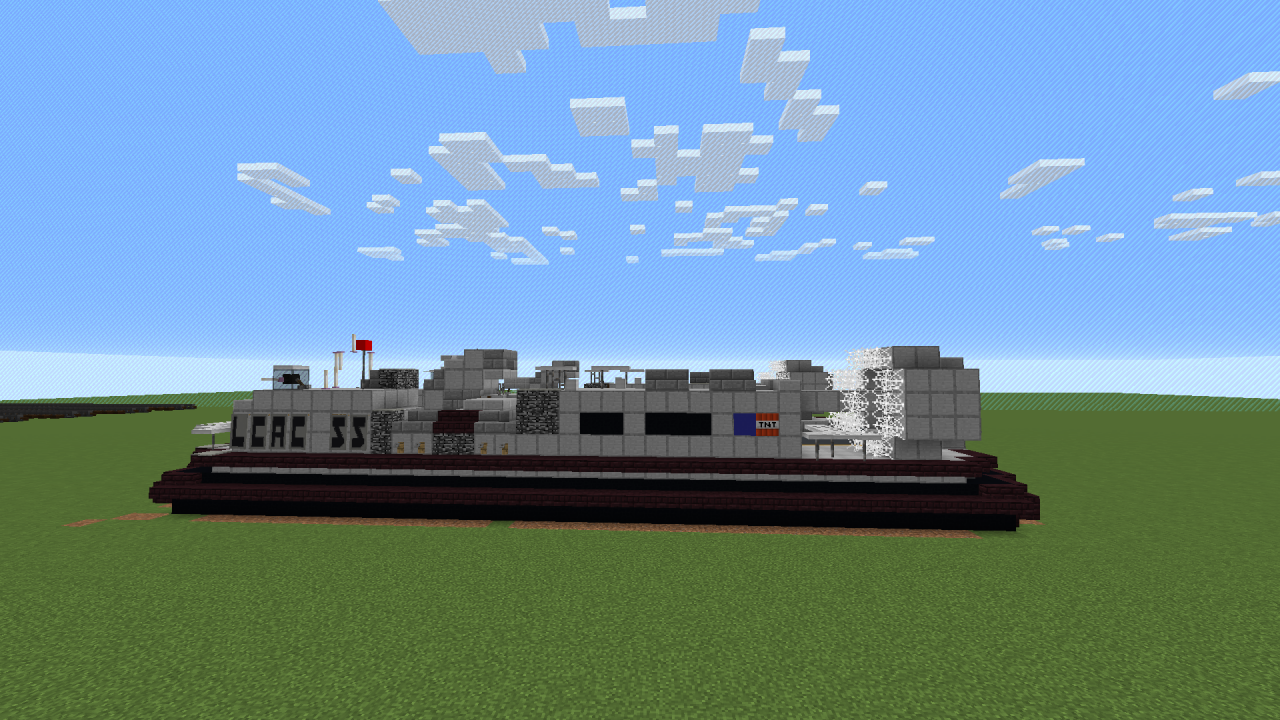 LCAC transport hovercraft Minecraft Map