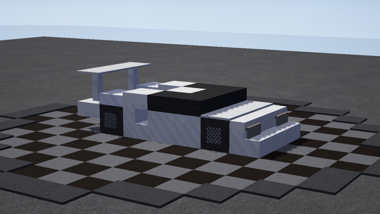 Lamborghini Countach Minecraft Map