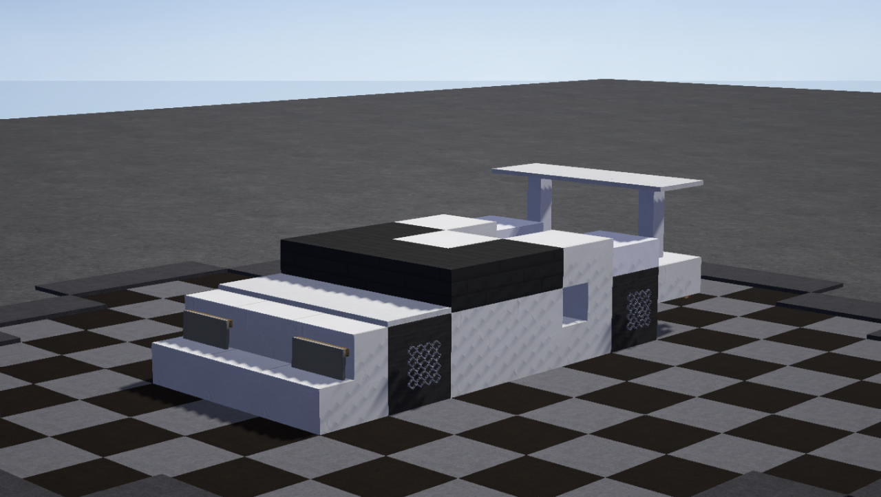 Lamborghini Countach Minecraft Map