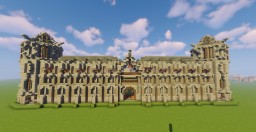 Modern/Medieval Park (Center and Fort/Castle) Minecraft Map