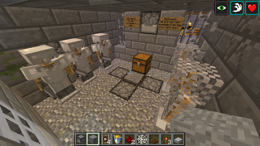 Village map with castle-rework Minecraft Map