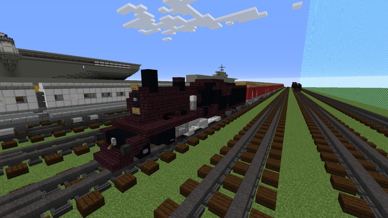 Victorian Railways troop train(WW1) Minecraft Map
