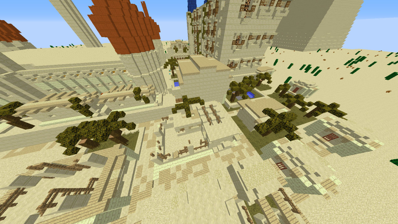 East Egyptian city(beta 1) Minecraft Map