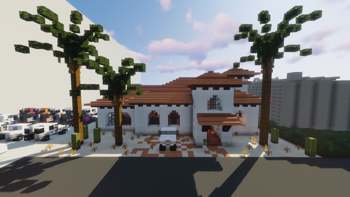 Mediterranean House Minecraft Map