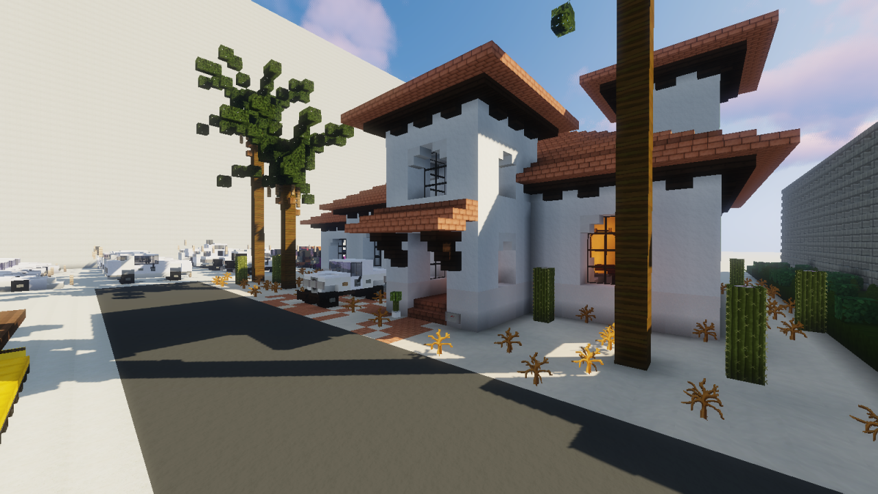 Mediterranean House Minecraft Map