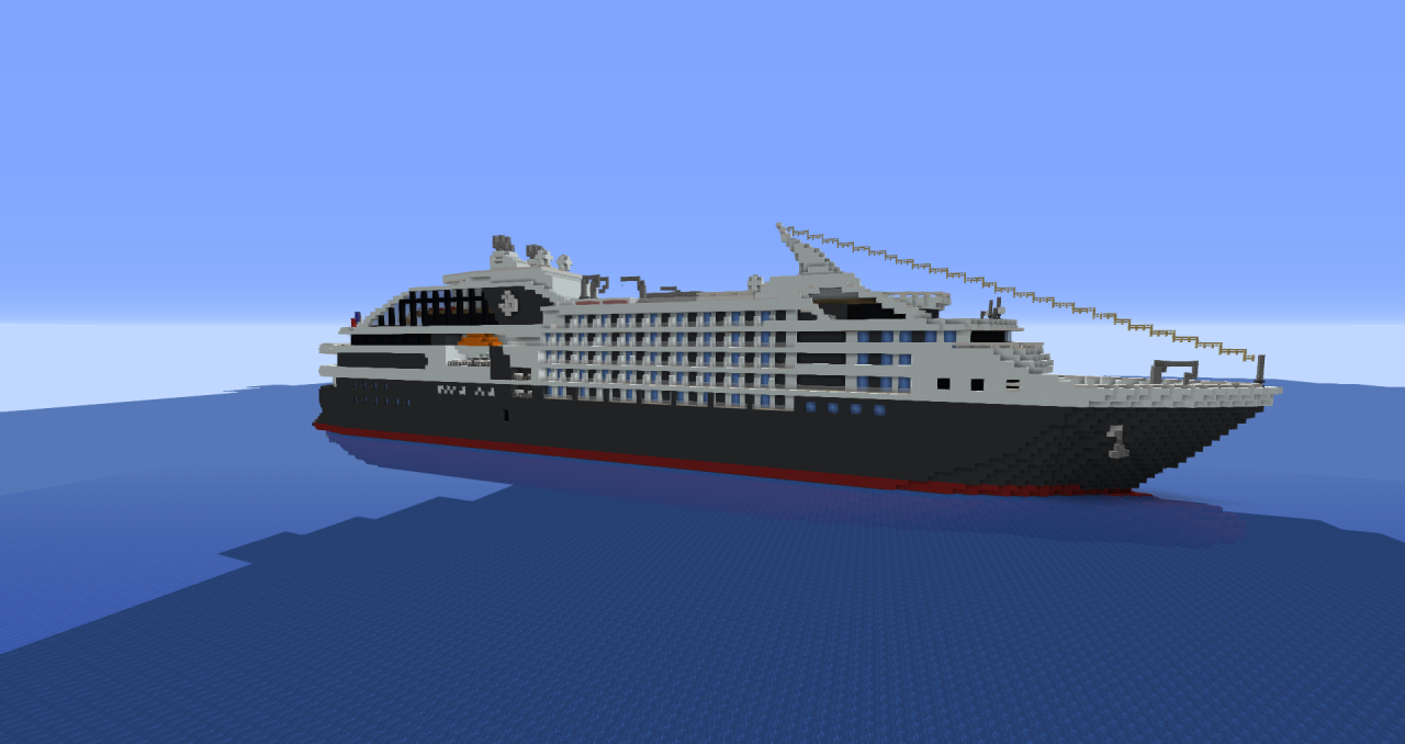 French Cruise Ship | Le Boreal Minecraft Map