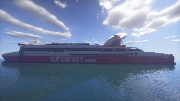 Superfast Ferry [+Download] Minecraft Map