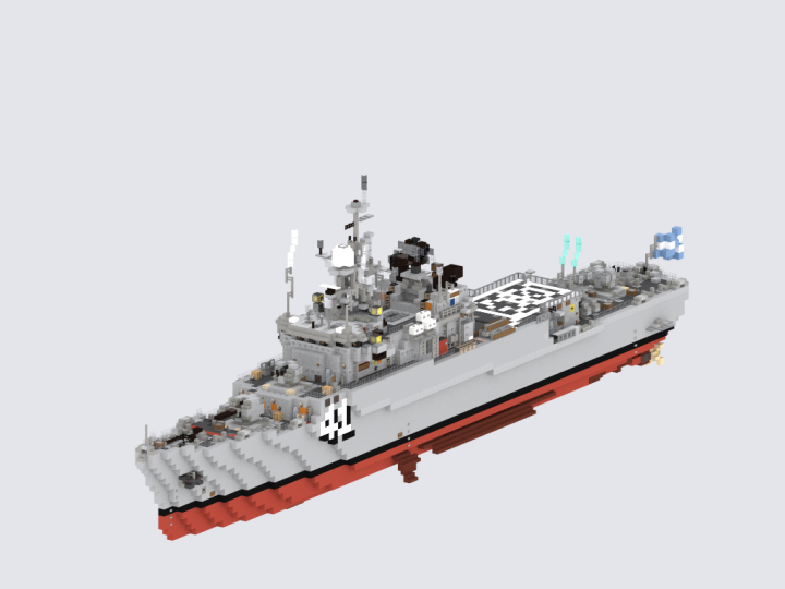 MEKO-140A16 - Espora Class corvette Minecraft Map