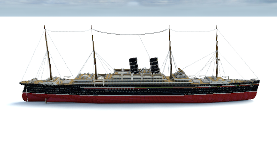 SS Vasil Levski (1902/1905 plan) Minecraft Map