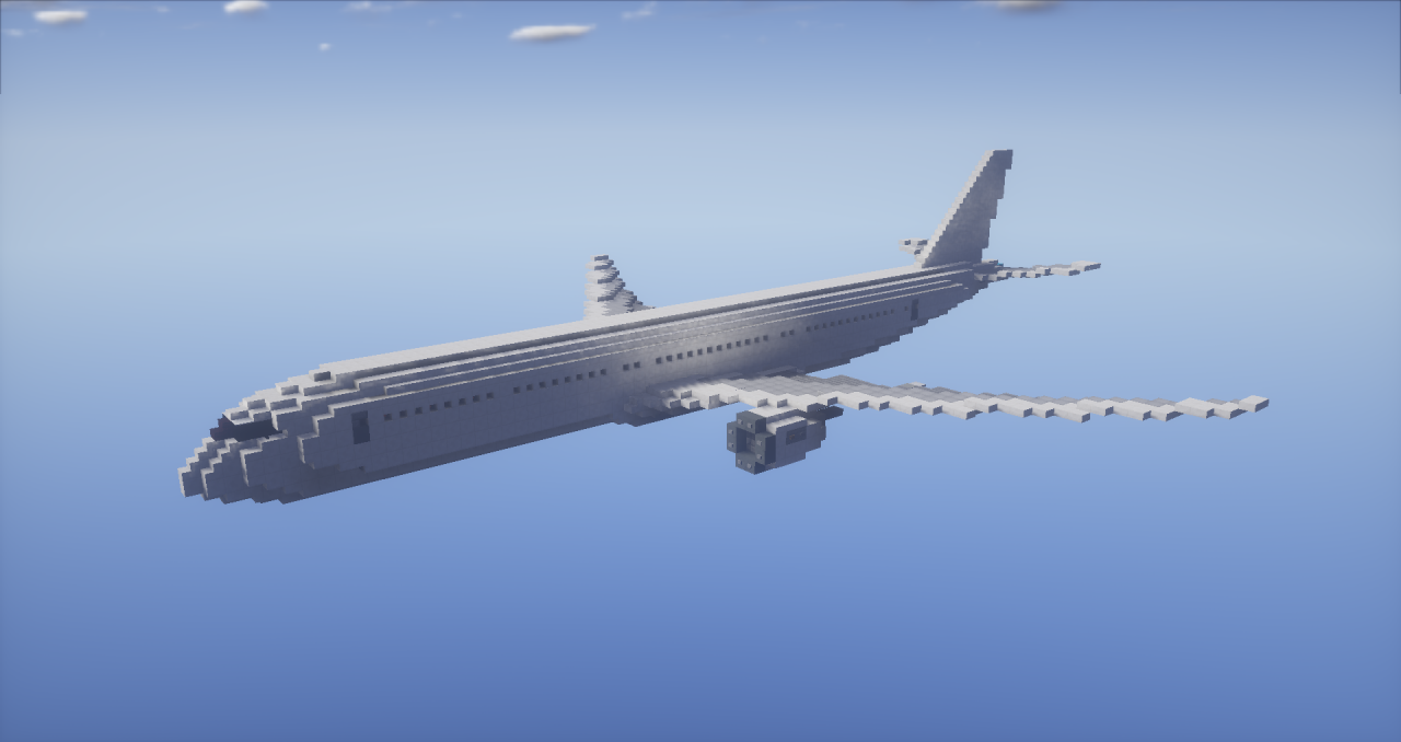 Boeing 787 Dreamliner + DOWNLOAD LINK Minecraft Map