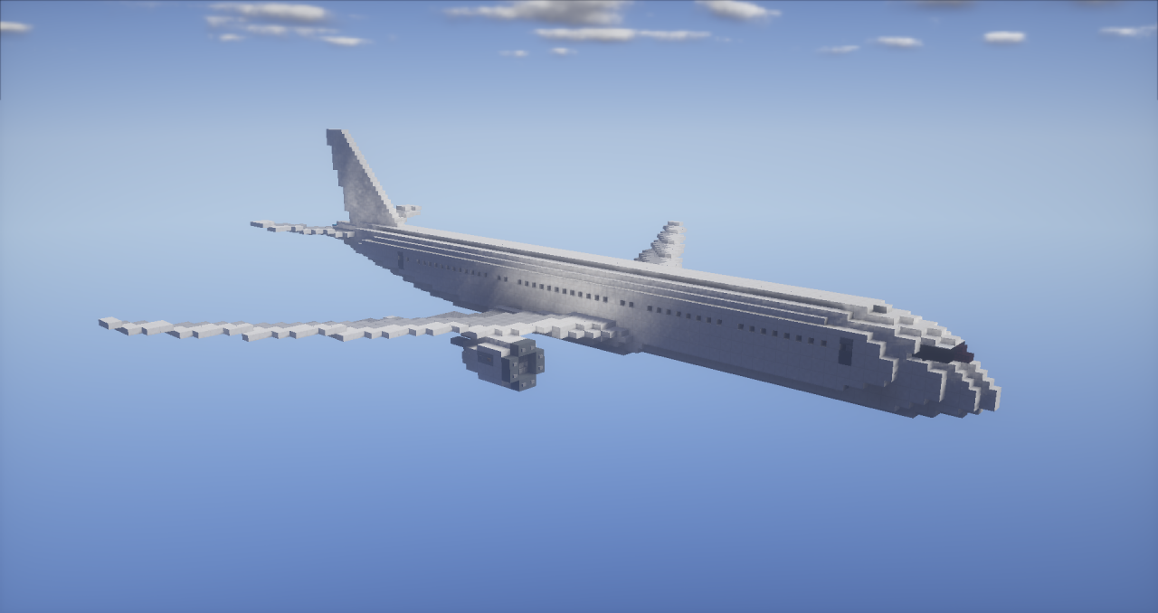 Boeing 787 Dreamliner + DOWNLOAD LINK Minecraft Map