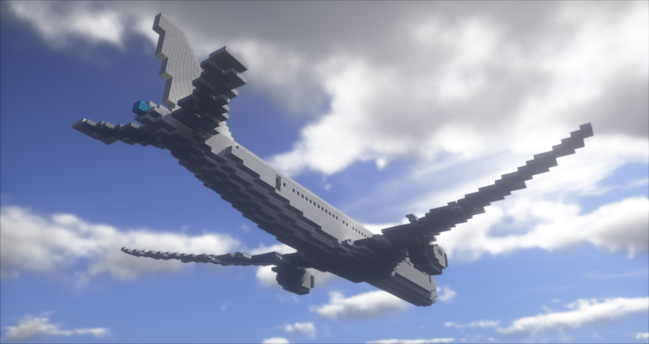Boeing 787 Dreamliner + DOWNLOAD LINK Minecraft Map