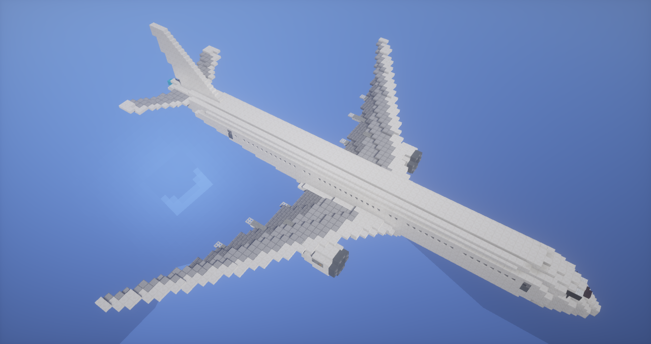 Boeing 787 Dreamliner + DOWNLOAD LINK Minecraft Map