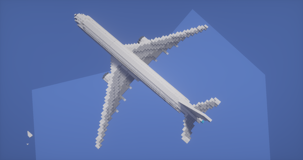 Boeing 787 Dreamliner + DOWNLOAD LINK Minecraft Map
