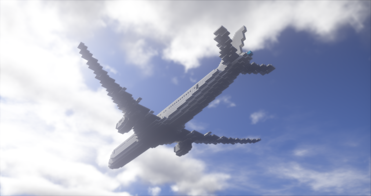 Boeing 787 Dreamliner + DOWNLOAD LINK Minecraft Map