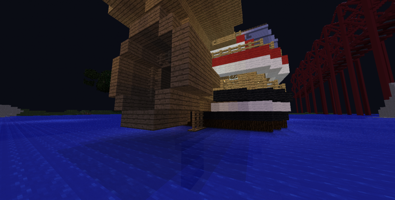Lyffy´s Ship From One Piece Minecraft Map