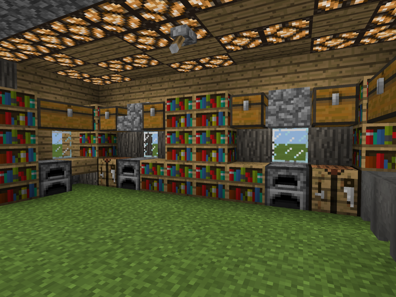 House Grass Minecraft Map