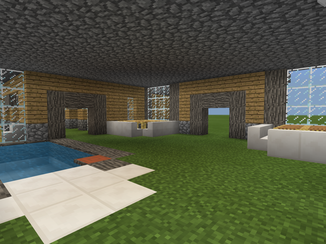 House Grass Minecraft Map