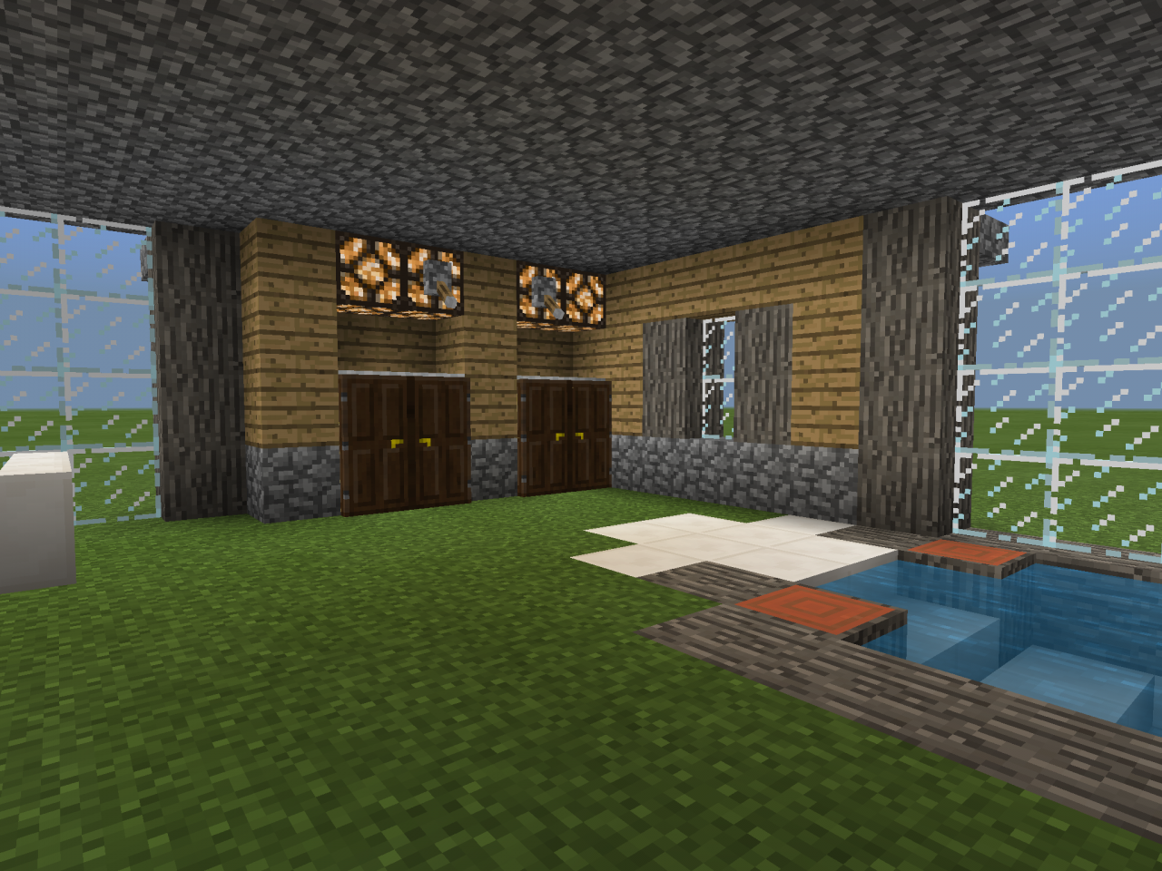 House Grass Minecraft Map