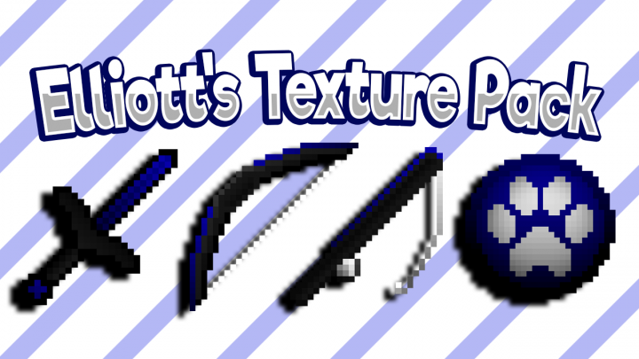 ElliottWoofWoof's Dark Blue 32x Texture Pack Minecraft Texture Pack