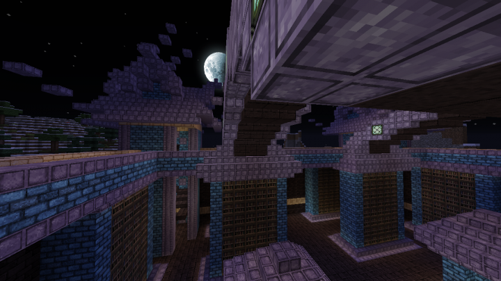 Library of Lunaloft Minecraft Map