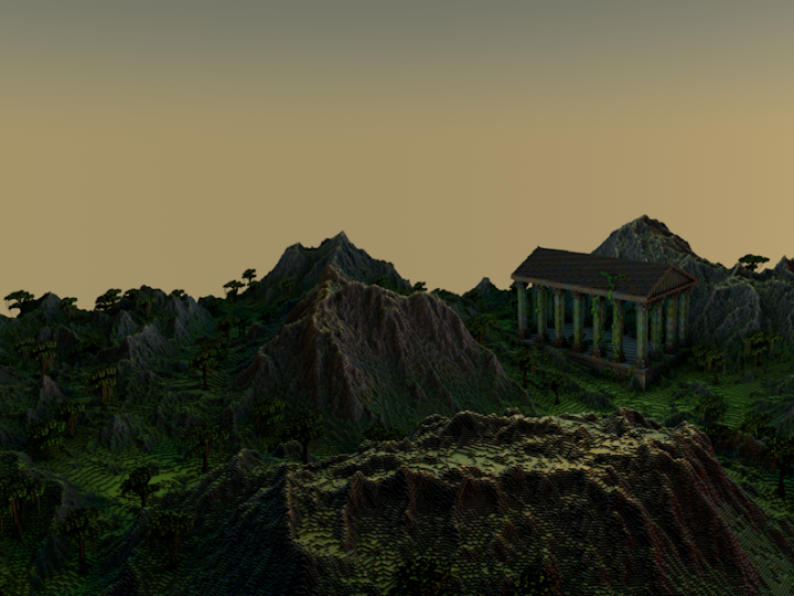 My Latest Build and Render [Build on BR] Minecraft Map