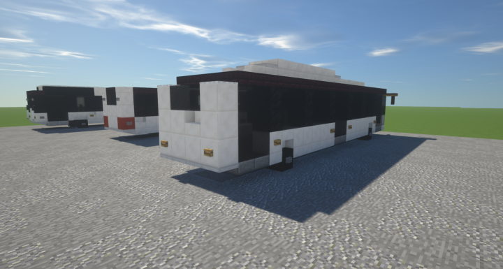 Euro City Bus Pack + Download Minecraft Map