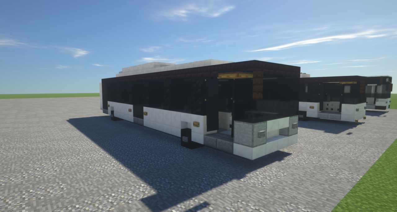 Euro City Bus Pack + Download Minecraft Map