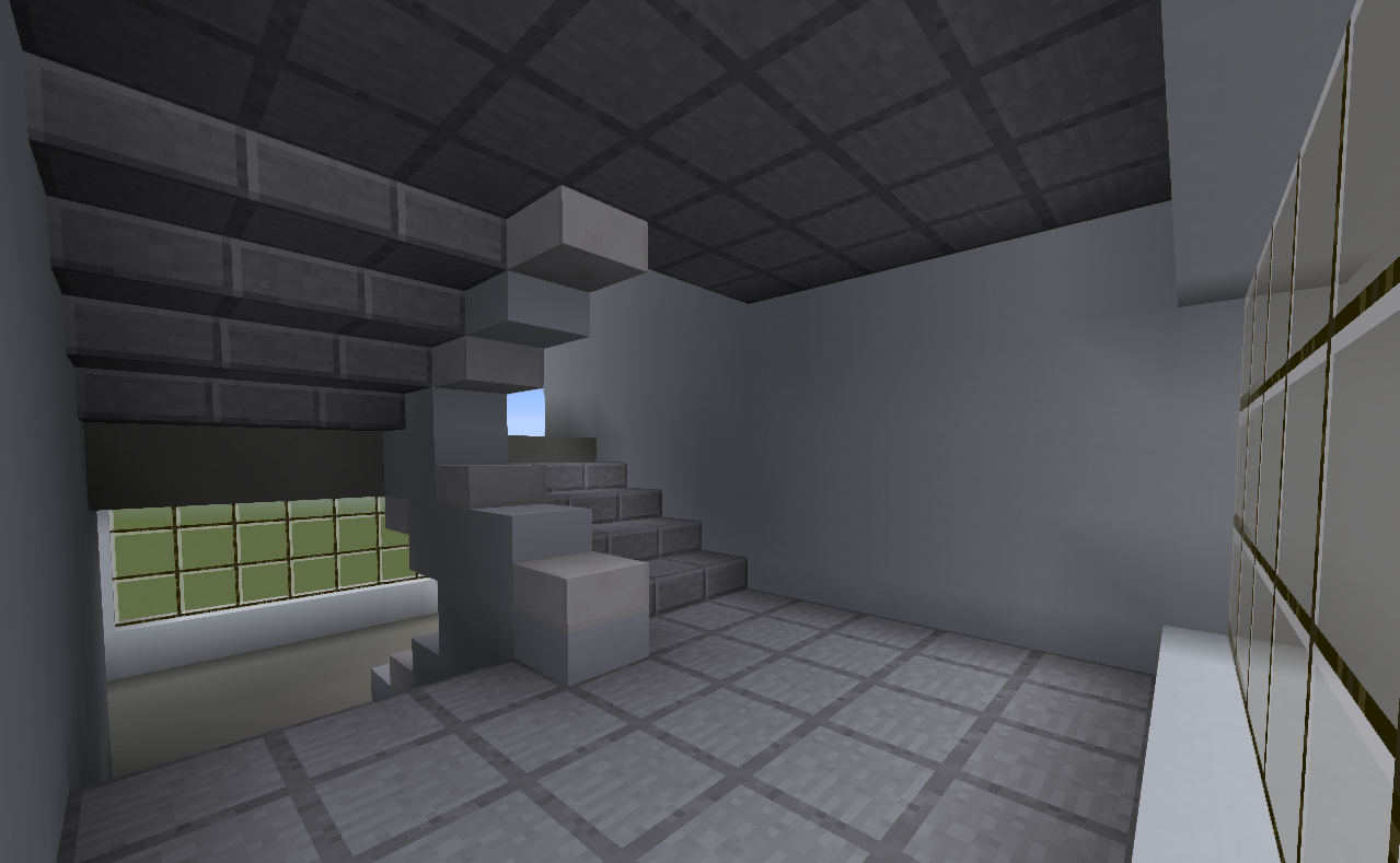 1980s Japanese High School Main Building Minecraft Map