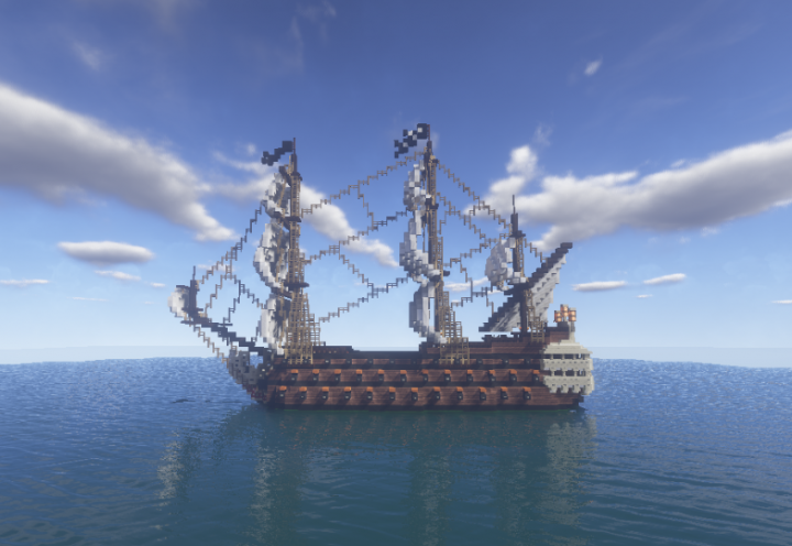Galleon Neptune Minecraft Map