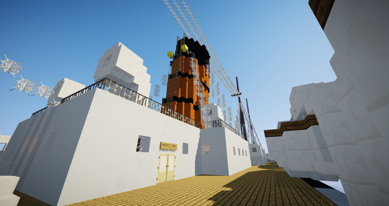 RMS Romantic rebuild 2019 Minecraft Map