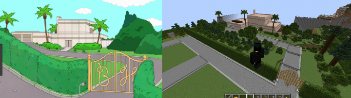 Horseman Estate (Bojack Horseman House Recreation) Minecraft Map